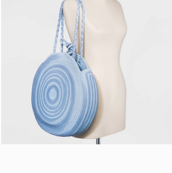 Universal Thread | Bags | Universal Threads Blue Rope Circle Tote ...